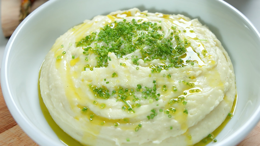 Creamy Pomme Puree with Potato Pellets