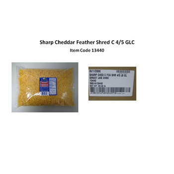 Shredded Yellow Sharp Cheddar Cheese
