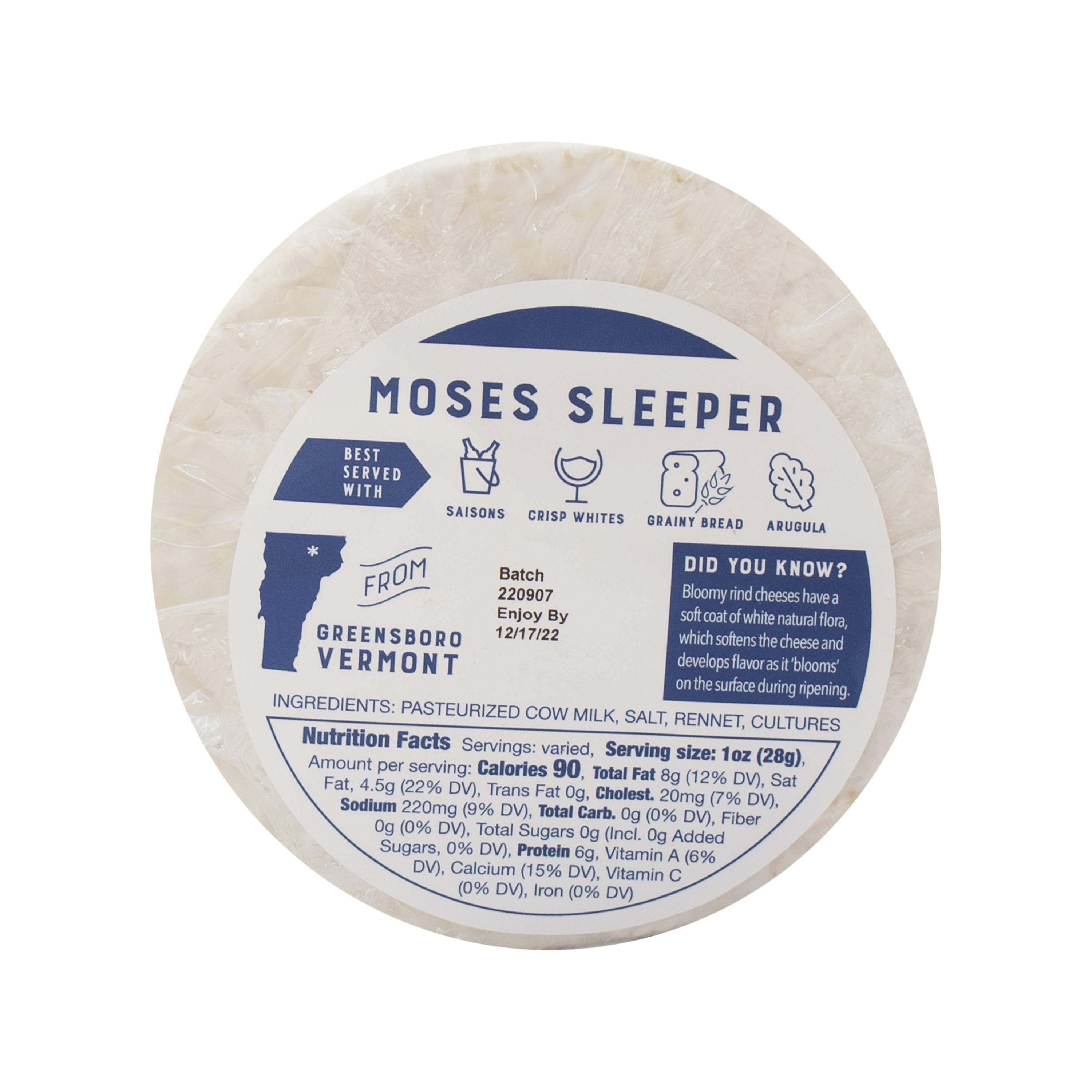 Moses Sleeper Brie Cheese