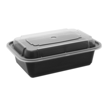 24 Oz Plastic Container with Lid