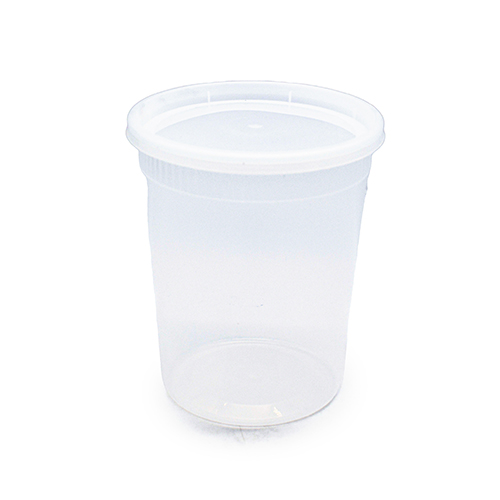 Round Deli Container / Lid Combo (32 Oz)