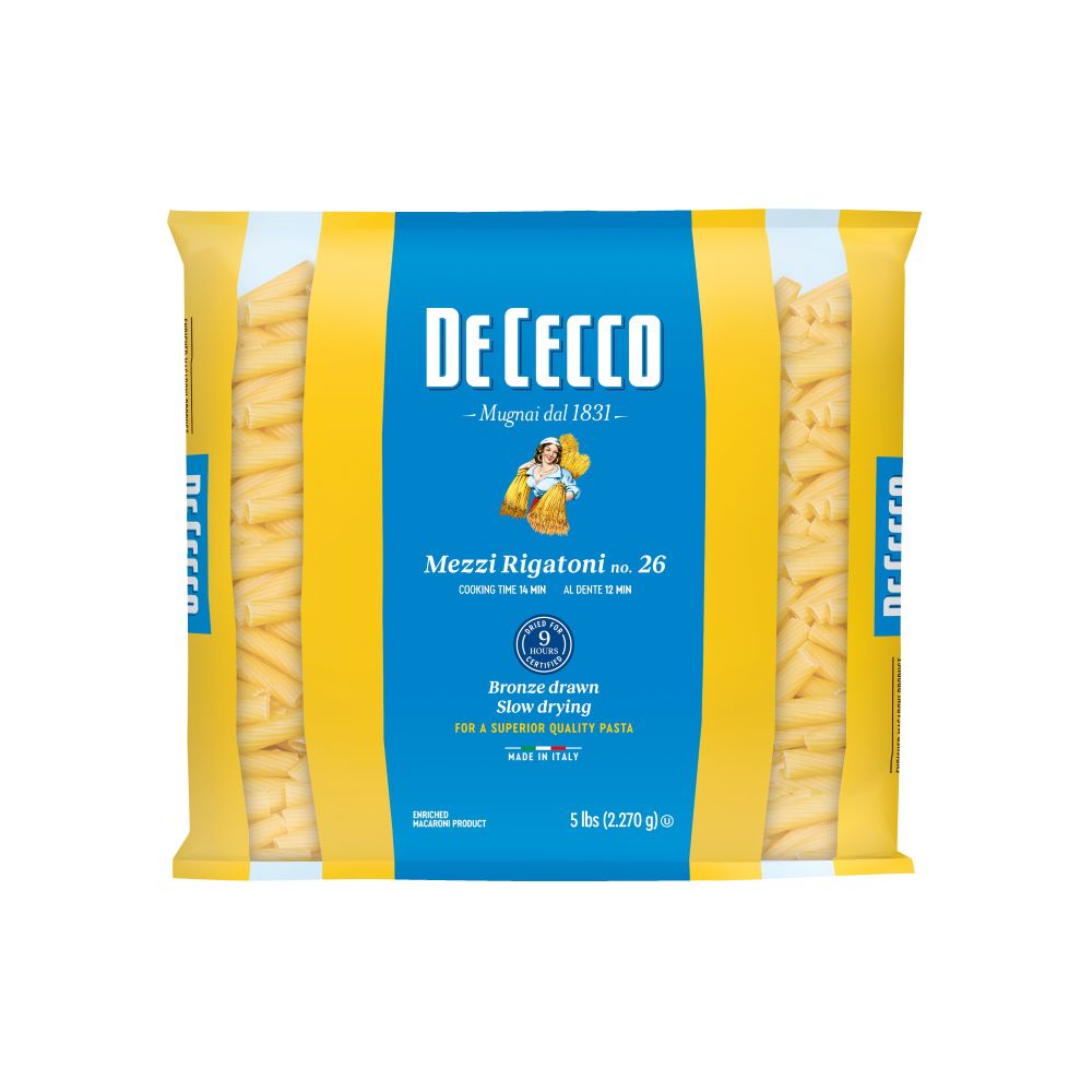 Dried Mezzi Rigatoni Pasta