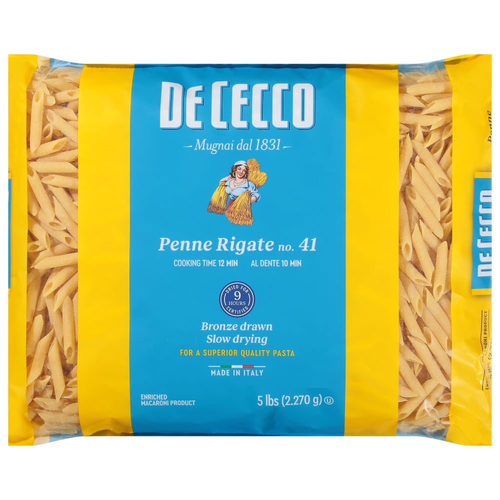 Dried Penne Rigate Pasta