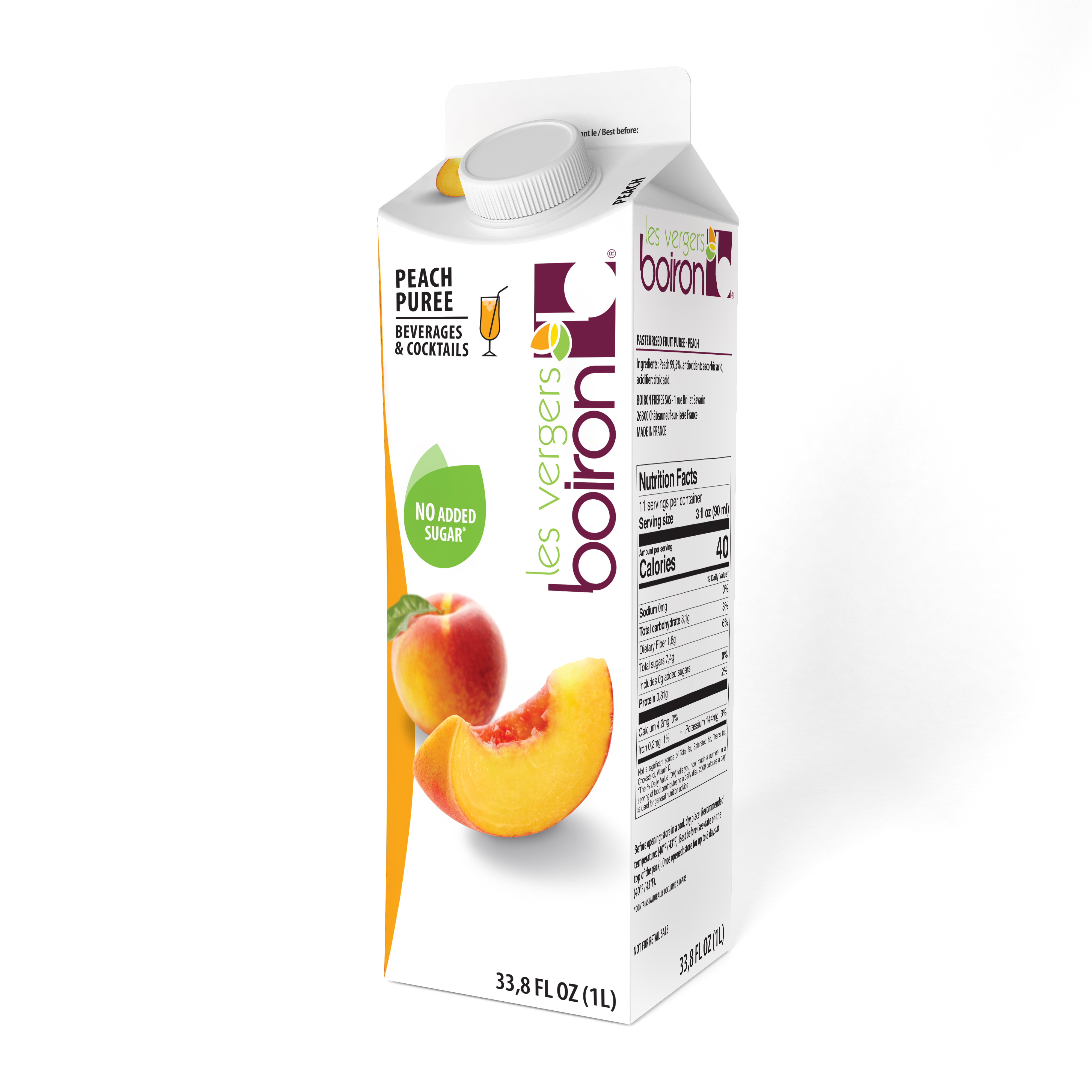 Shelf Stable Peach Puree