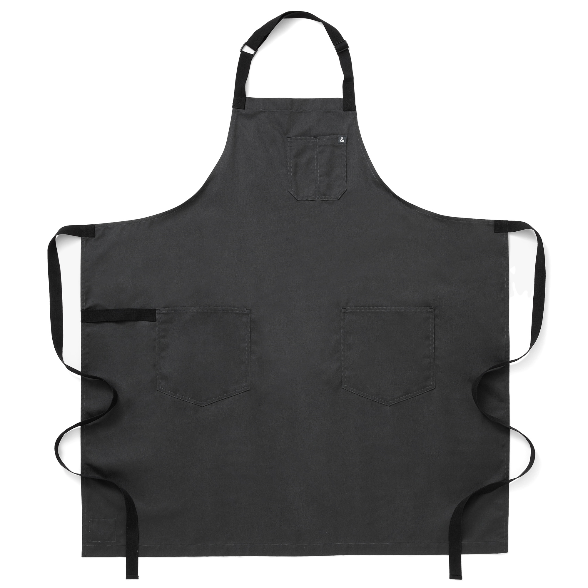 The Essential Apron - Charcoal Grey