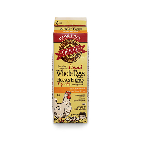 Pasteurized Whole Liquid Eggs