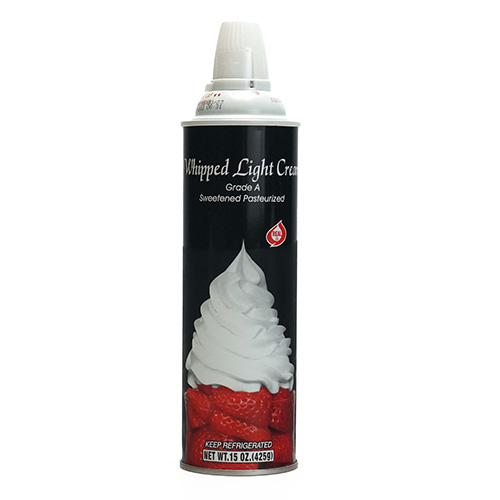 Aerosol Whip Cream Can