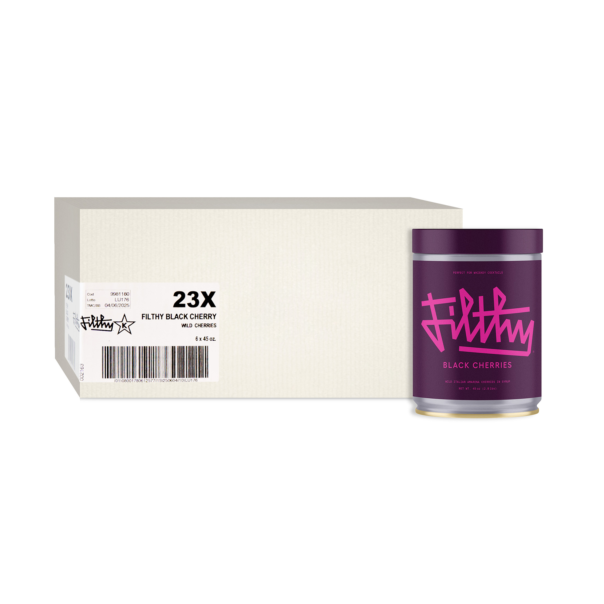 Filthy Black Cherry Tin