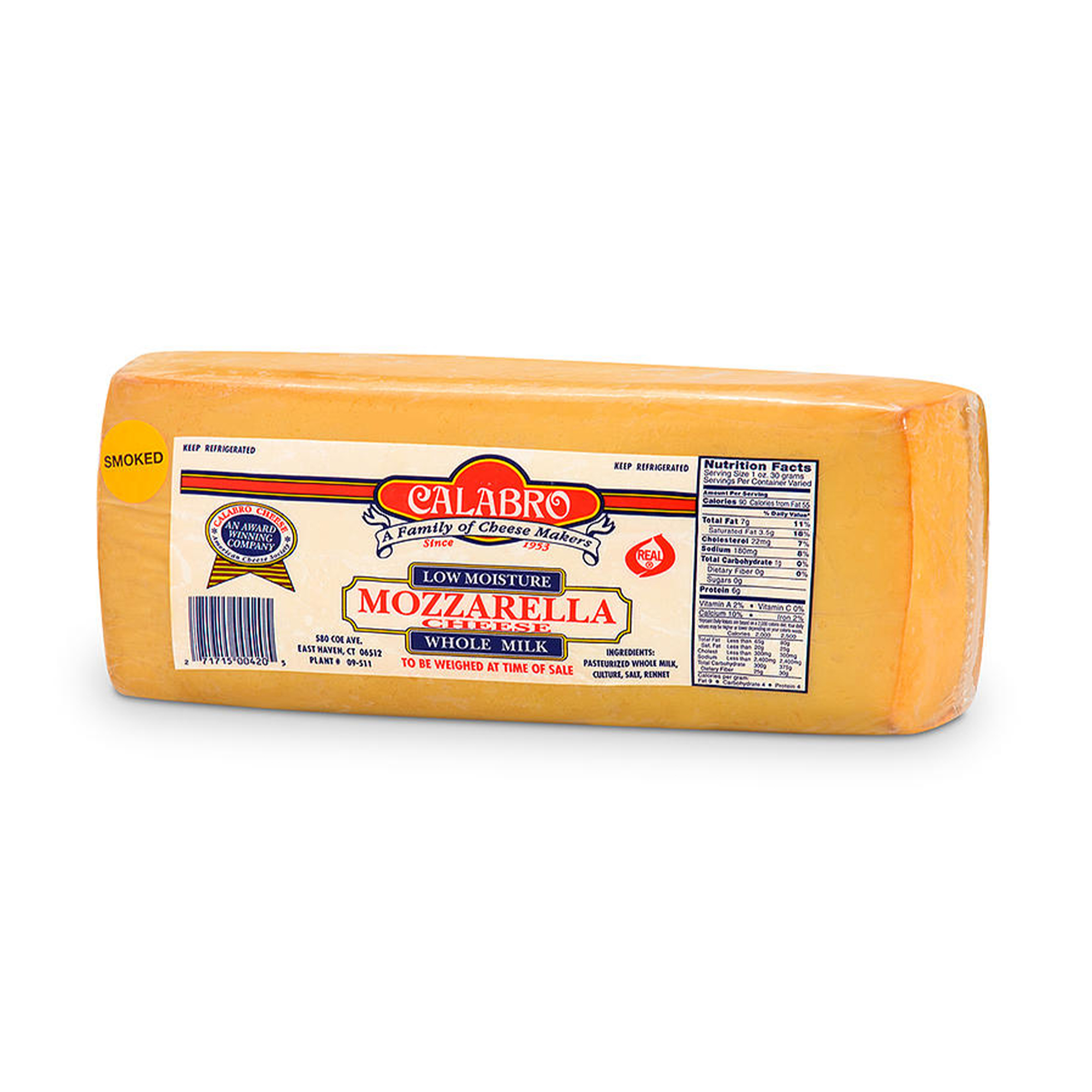 Smoked Mozzarella Cheese Loaf