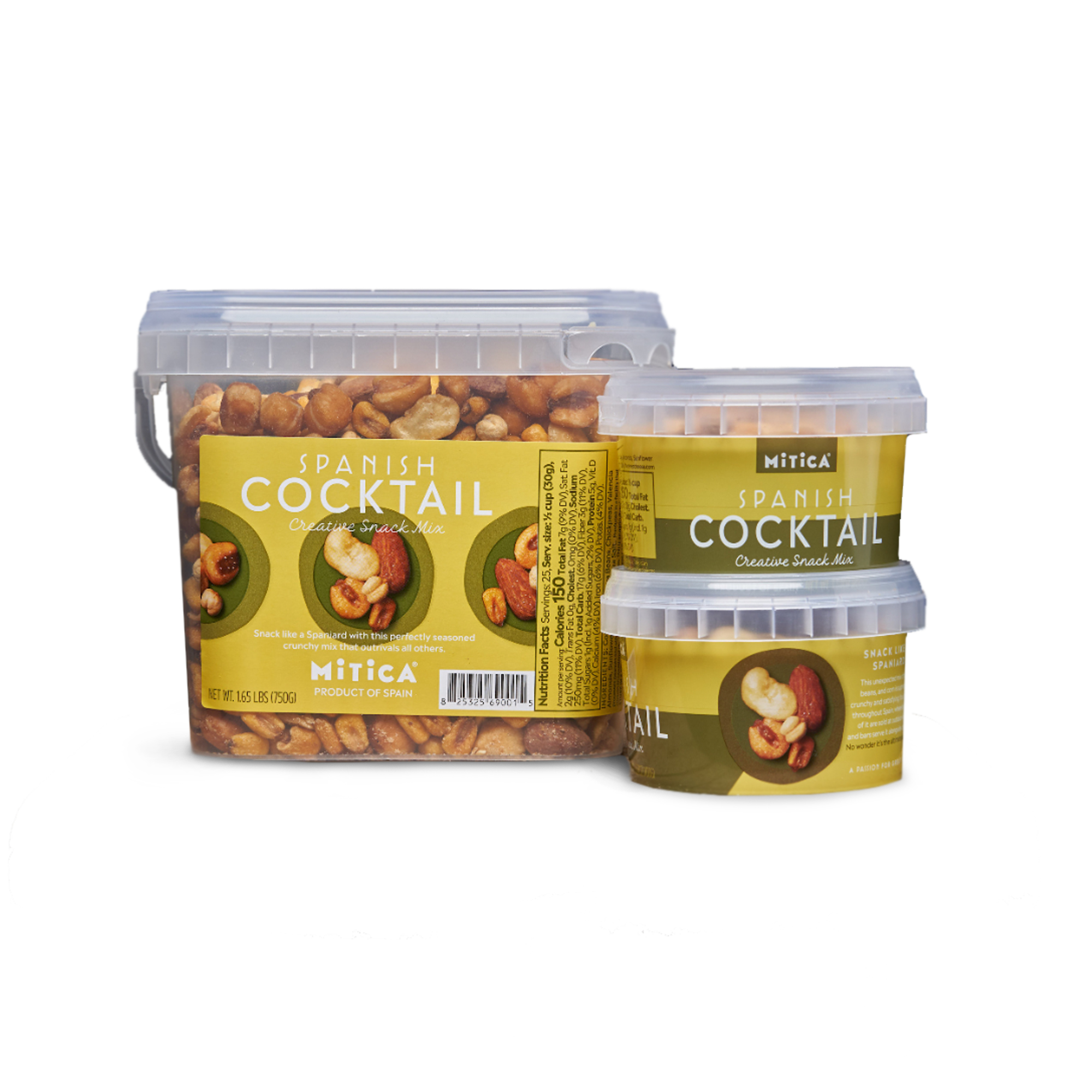 Lemon-Pepper Marconas Mixed Nuts