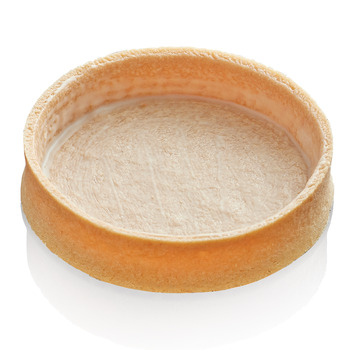 Extra Large Vanilla Tart Shell with Coating 3.94"