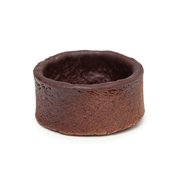 2" Round Chocolate Tart Shells