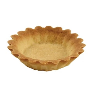 1.5" Neutral Fluted Tart Shell