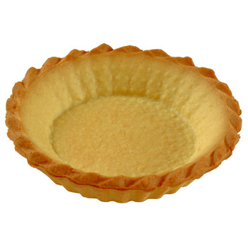 3 3/8" Sweet Fluted With A Braided Top Tart Shell