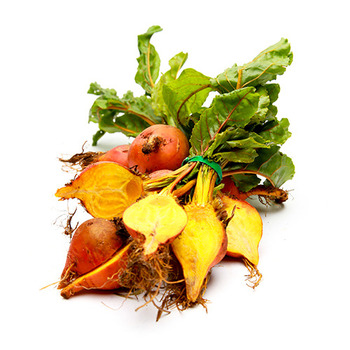 Baby Bunched Golden Beets