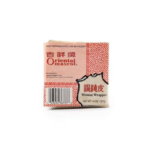 White Square Wonton Wrapper